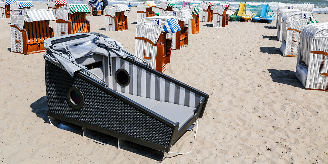 Schlafstrandkorb Ostsee: Ein tolles Erlebnis